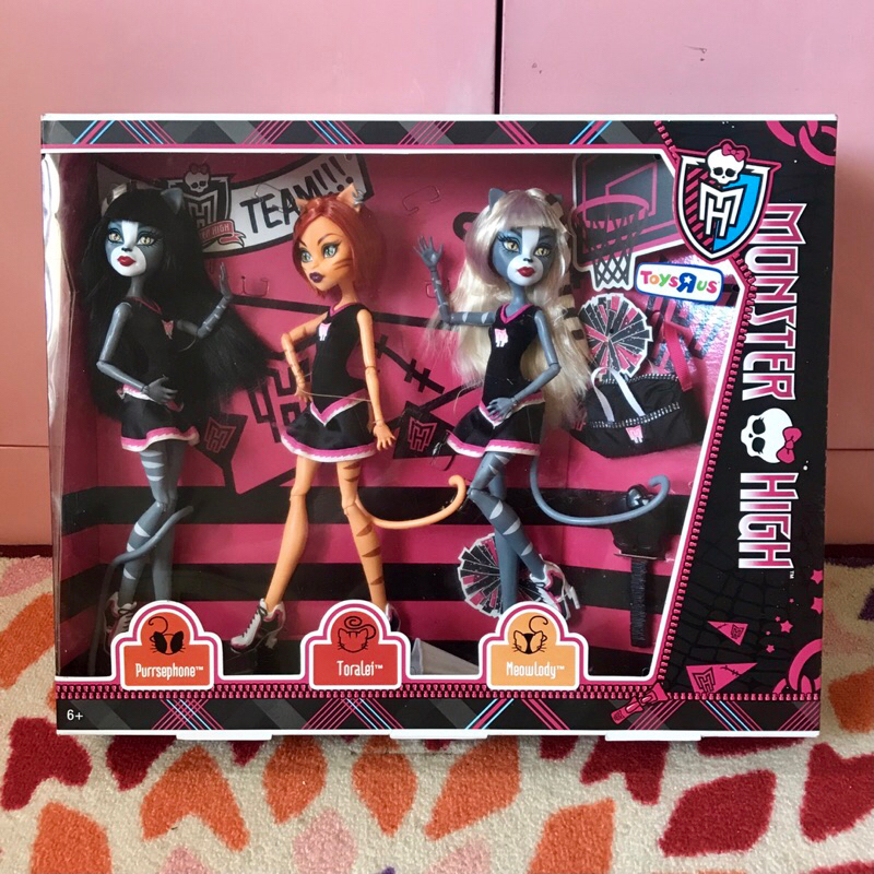 Monster High Fearleading Werecat Twins | Shopee Malaysia