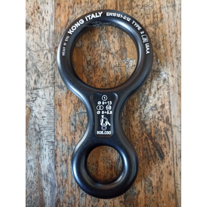 Figure Of Eight Kong Italy | Descender | Belay Device | Belay ...