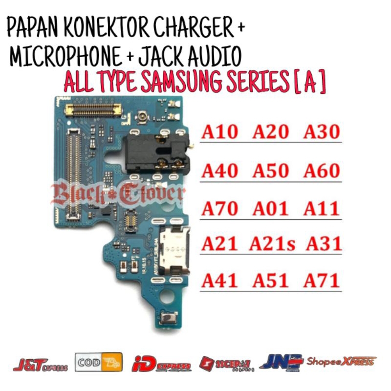 CHARGER CONNECTOR BOARD CHARGER + MIC + AUDIO JACK + IC SAMSUNG GALAXY ...