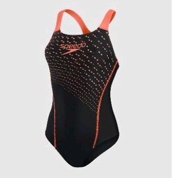Original SPEEDO ORANGE Women's Swimsuit | Shopee Malaysia