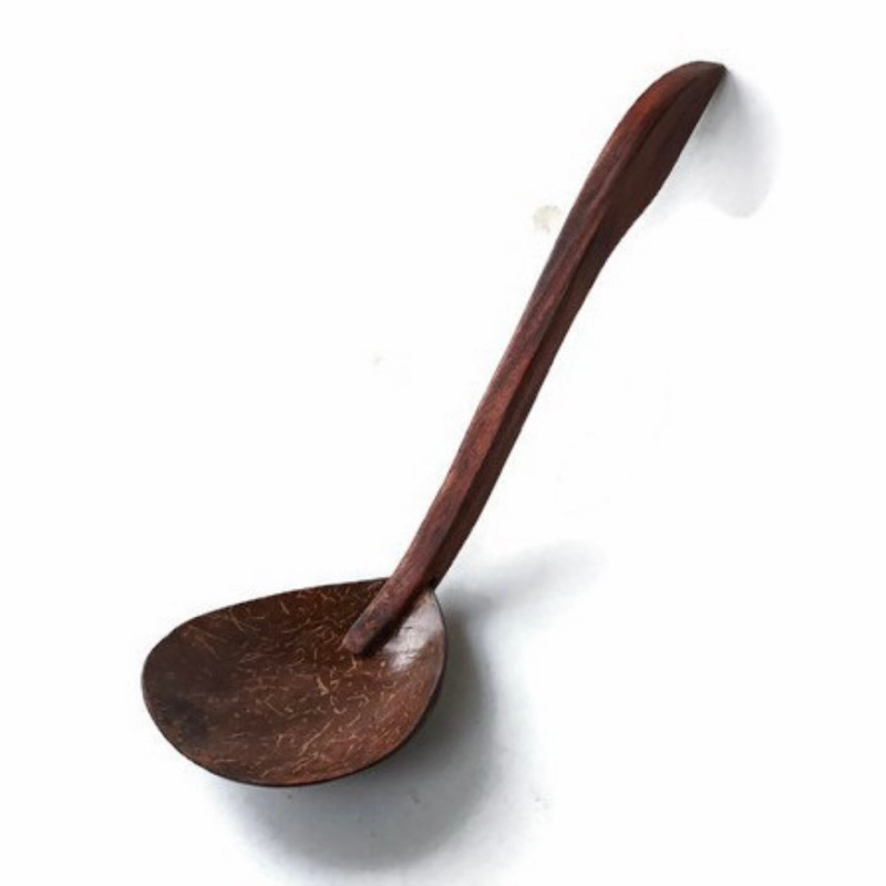 Eros Coconut Shell Ladle Vegetable Spoon Rice Ladle | Shopee Malaysia
