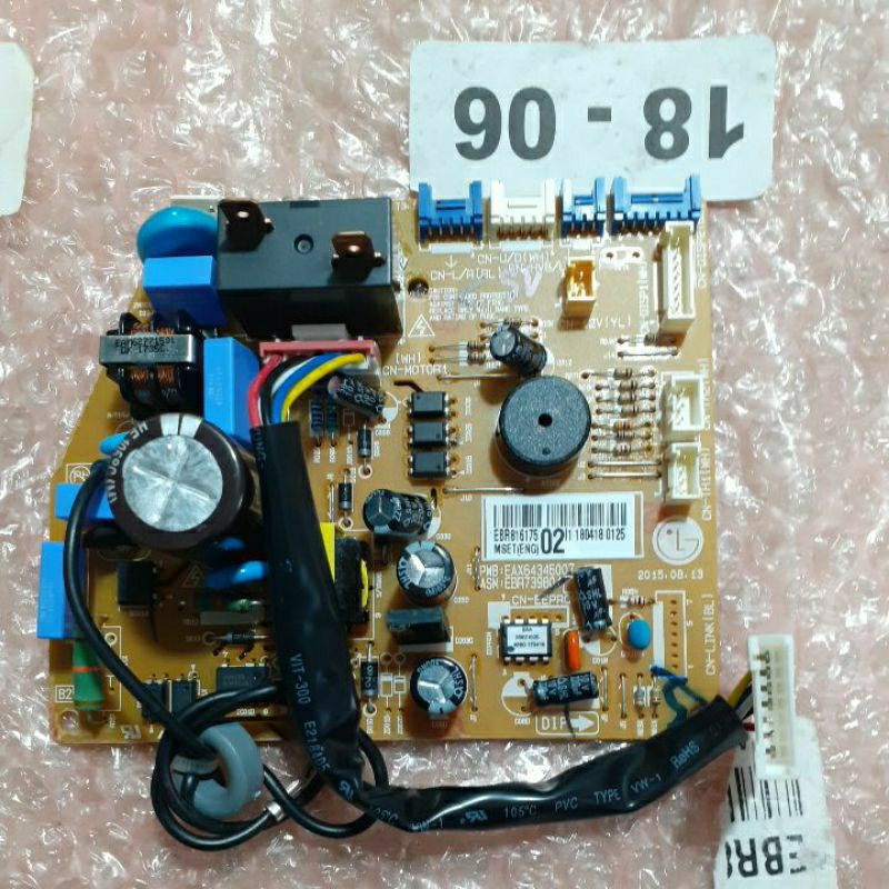 Lg smart inverter ac indoor pcb module E06FMV E10FMV part EBR81617502 ...