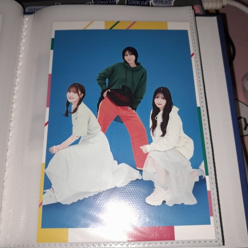 Postcard Sakurazaka46 Habu Mizuho, Uemura Rina, Onuma Akhibo Calendar ...