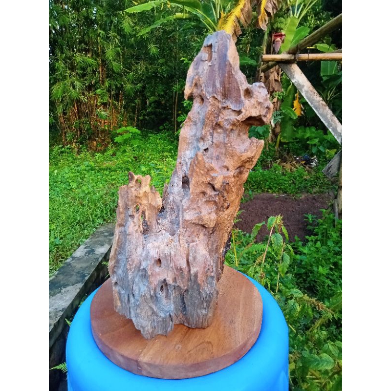 KAYU Aesthetic Wooden Table Decoration | Shopee Malaysia