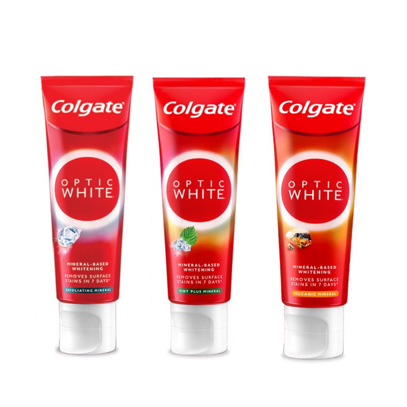 Colgate Toothpaste Optic White Whitening Toothpaste Sparkling White ...
