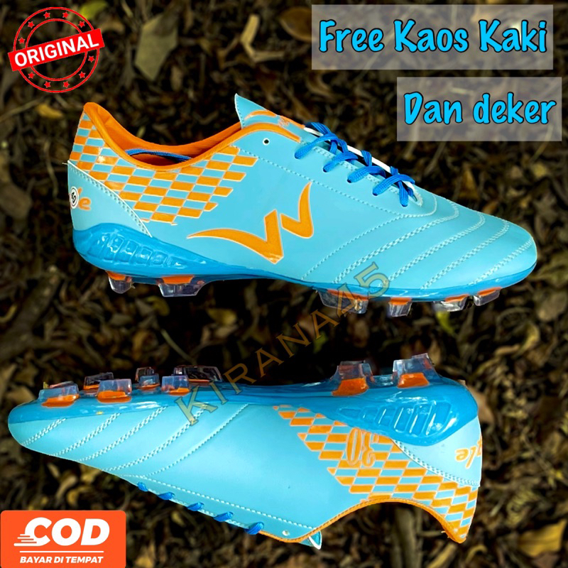 Original WIGGLE FOOTBALL SHOES TOSKA BLUE ADULT FOOTBALL SHOES | Shopee ...