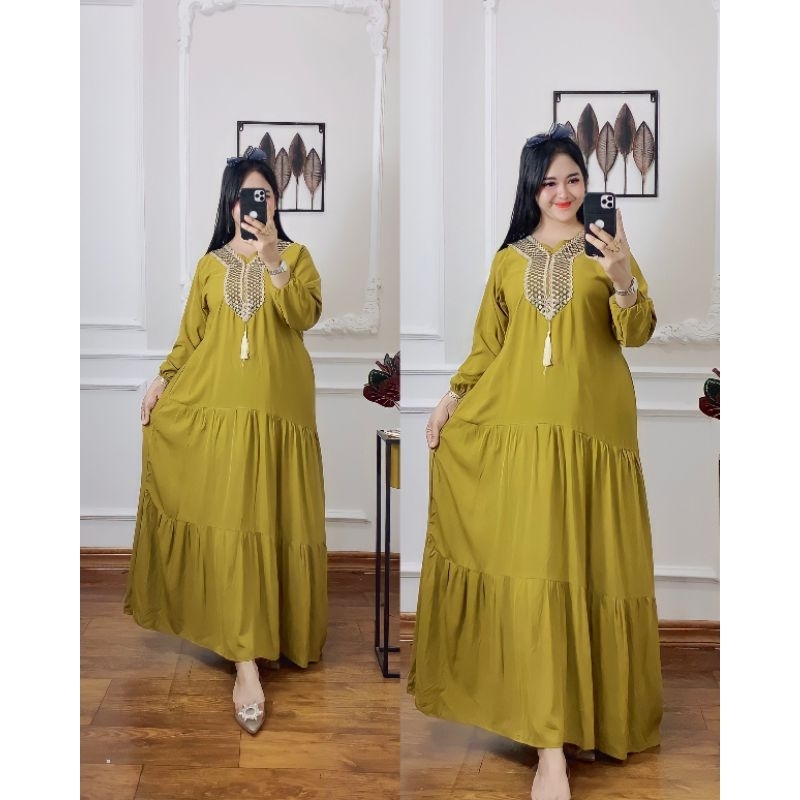 Gamis Stacking Lace FUJI VIRAL SULTAN Of Brunei GAMIS | Shopee Malaysia
