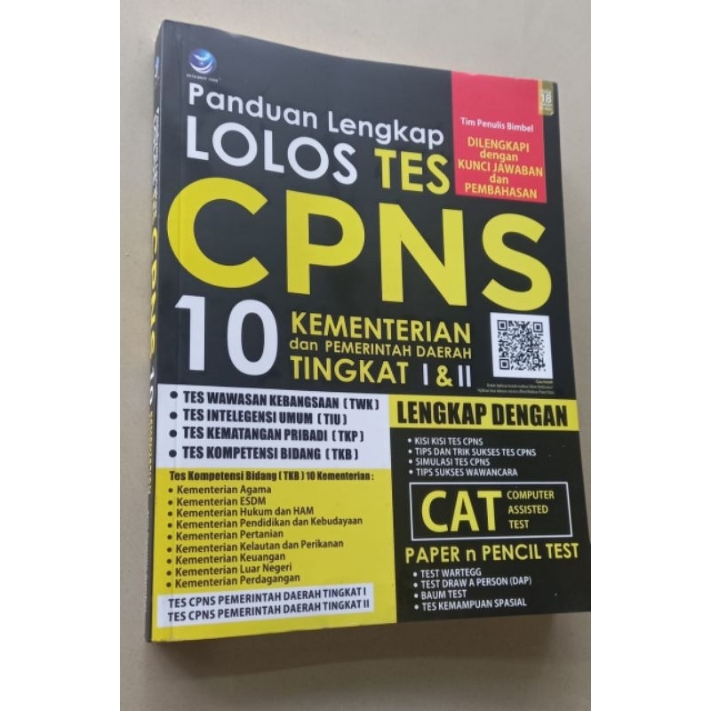 Complete Guide Passed CPNS Test 10 Ministry Of 1& 2 Levels | Shopee ...