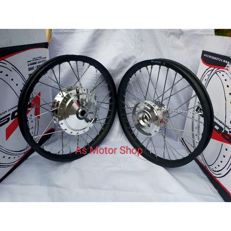 LOKAL Rossi Ring Brand Rim Set 17 Drum Set N Max Aerox155 Adv150 Pcx ...