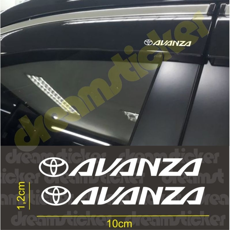 Cutting Sticker Gutter Car Toyota Avanza Car Sticker | Shopee Malaysia