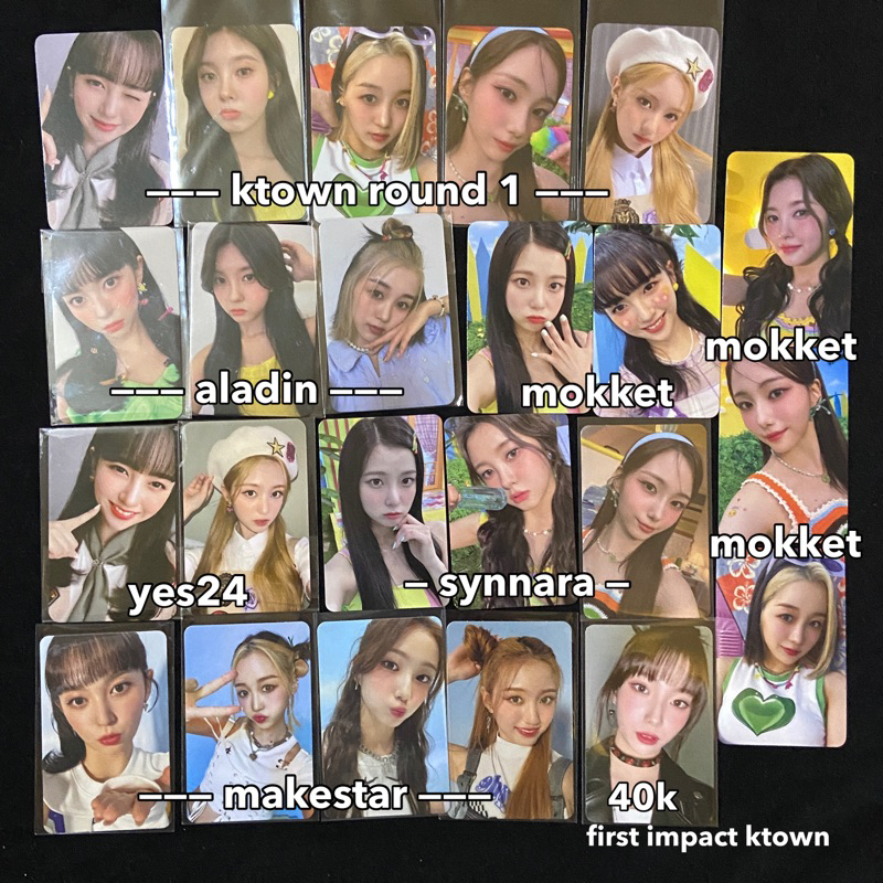 Pc POB Kep1er Yujin Mashiro Dayeon Hikaru Youngeun Yeseo Doublast First Impact (Ktown Synnara ...