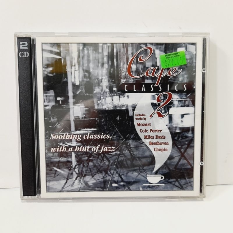 CD Cafe Classics 2 - Mozart Cole Porter Chopin Beethoven 2 CD | Shopee ...