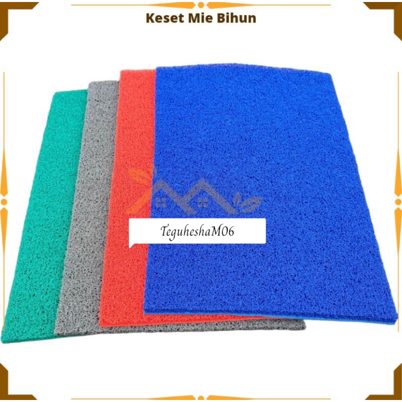 MAT / THICK PVC BIHUN NOODLE CARPET / BATHROOM MAT / KITCHEN MAT ...