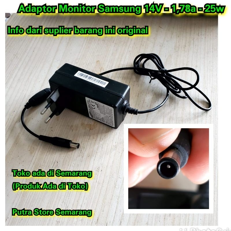 LAYAR Samsung Monitor Adapter 14v 1,78a - 25 w LED and LCD Power ...