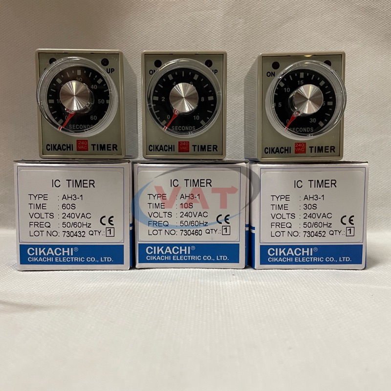 Ckc/cikachi TIMER AH3-1(10s,30s,60s,60M) | Shopee Malaysia