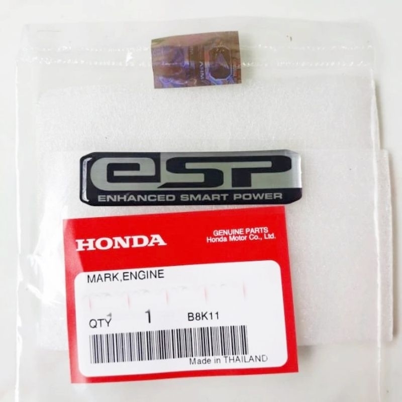Original embossed ESP sticker logo Emblem | Shopee Malaysia
