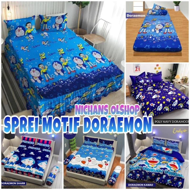 Doraemon CHARACTER BED SHEETS / BED SHEETS / DORAEMON MOTIF BED SHEETS ...