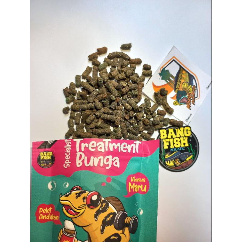 Mainstay pellets for original bangfish chana maru flowers free sticker ...