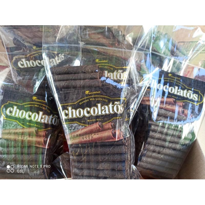Chocolatos WAFER Snacks For Children Eid Snacks KEBUMEN 250GR | Shopee ...