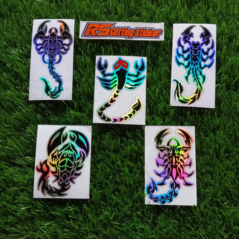 Sticker Scorpion STICKER CUTTING | Shopee Malaysia