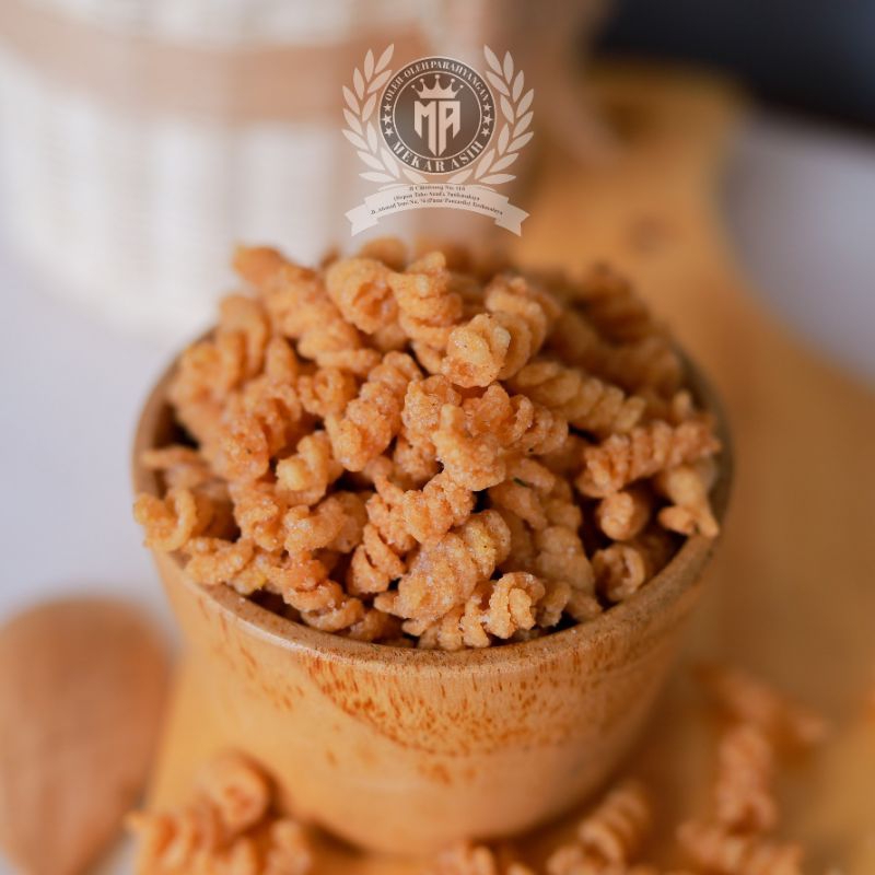 Original spiral Macaroni / Savory spiral Macaroni / Orange Leaf ...