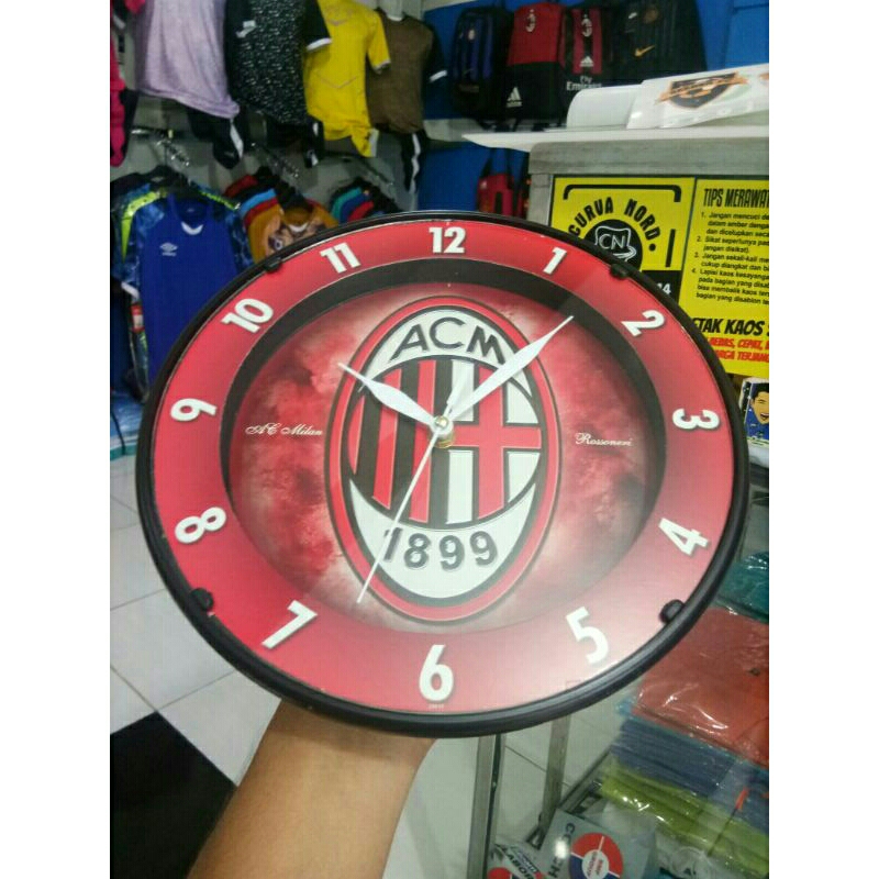 Milano Logo Round Wall Clock | Shopee Malaysia