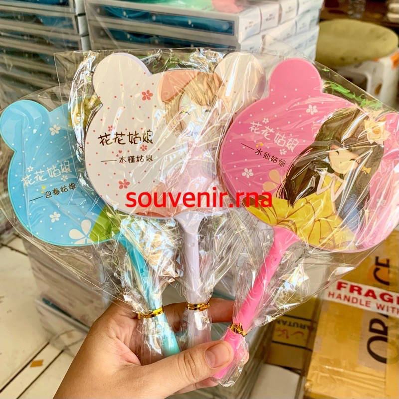 Souvenir (100) Fan Pens with Japanese Character Motifs Plastic ...