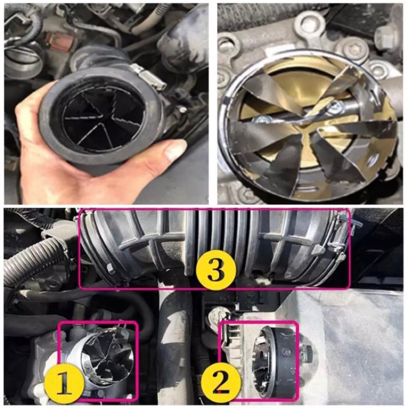 Honda CRV gen2 02-06 gen3 07-12 and gen4 12-16 Turbo cyclone intake ...