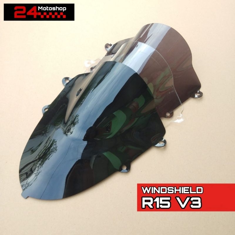 Visor R15 V3 Windshield R15 V3 Racing Model - Visor R15 V3 GP | Shopee ...
