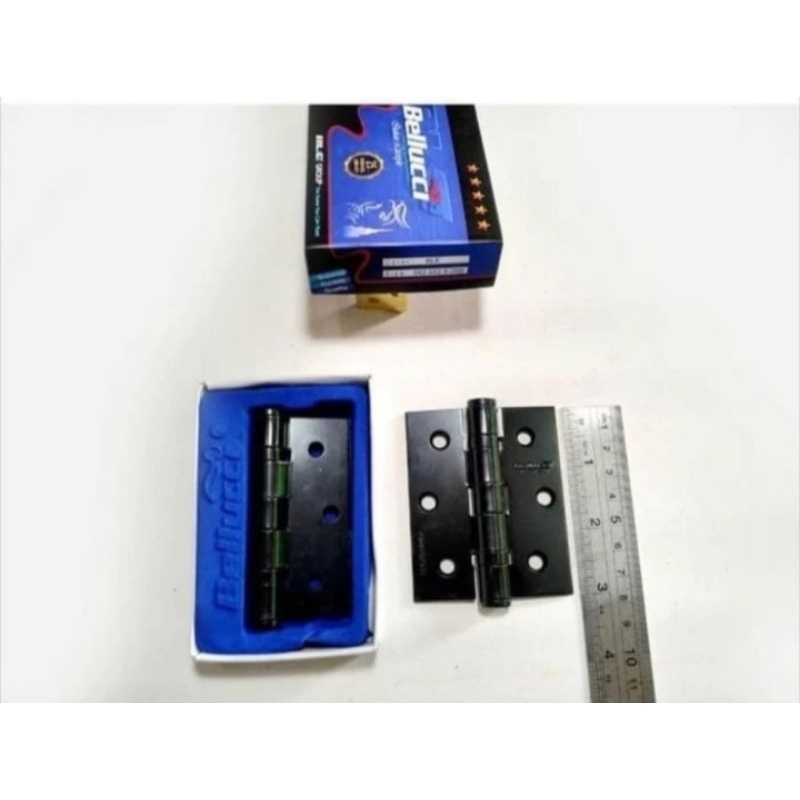HITAM Bellucci hinge 3" black / Bellucci window hinge | Shopee Malaysia