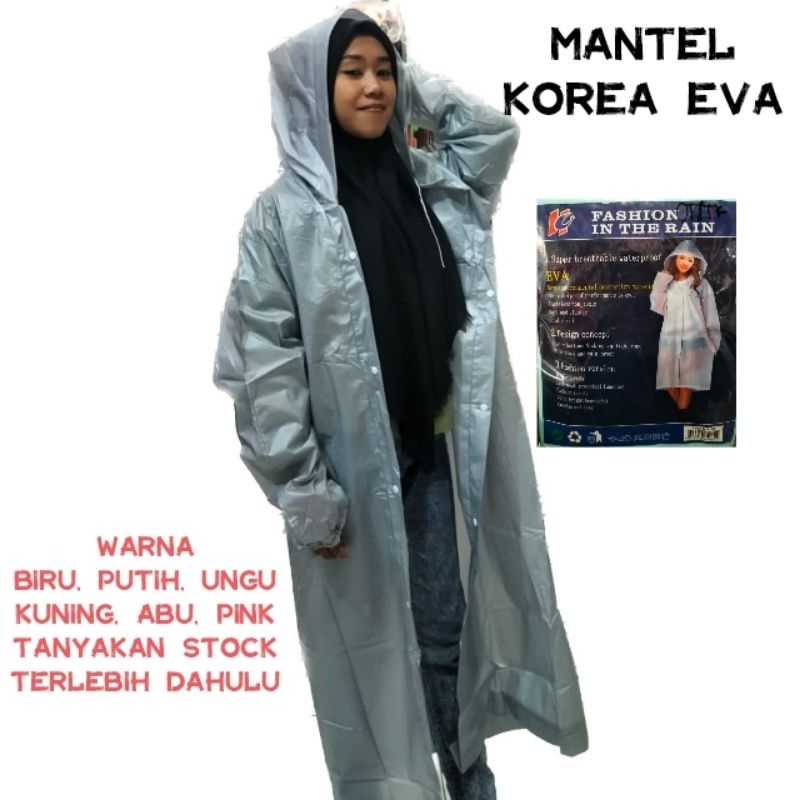 Raincoat/korean coat/eva coat/coat | Shopee Malaysia