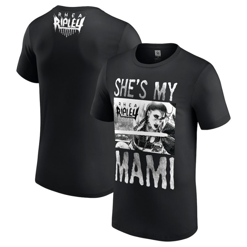 WWE RHEA RIPLEY SHE'S MY MAMI TSHIRT | Shopee Malaysia