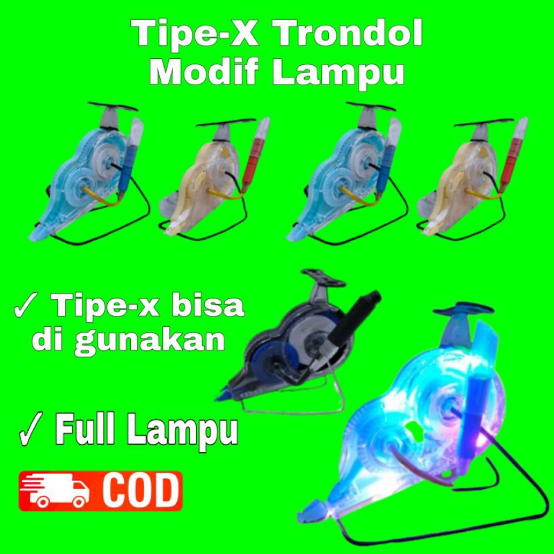 Ready Type X Type-X TRONDOL Modif LED Lamp VIRAL | Shopee Malaysia