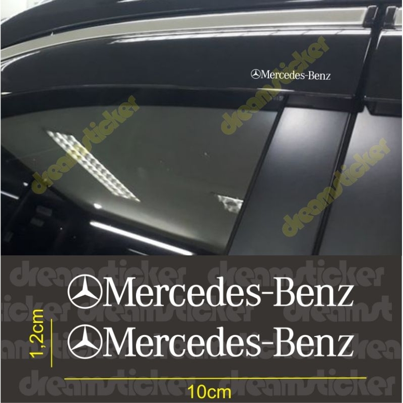 Cutting Sticker Gutter Car Mercedes Benz Car Sticker | Shopee Malaysia