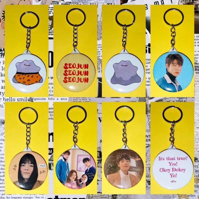 GANTUNGAN [READY] Hwang IN YEOP TRUE BEAUTY Keychain | Shopee Malaysia