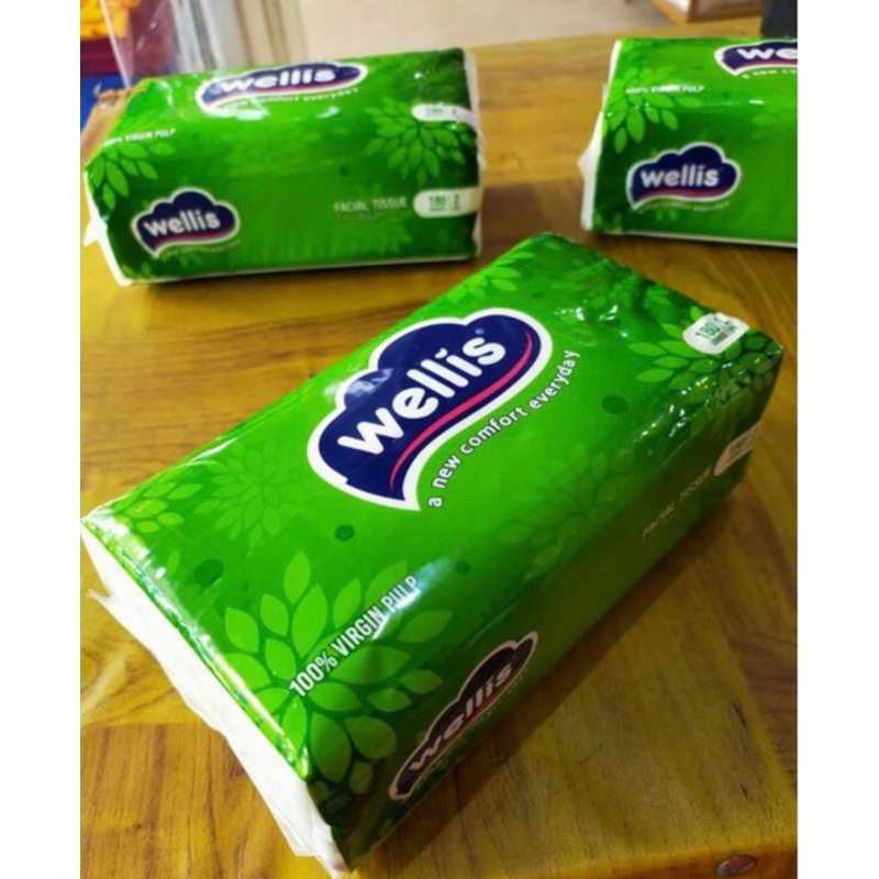 Wellis Facial Softpack 180s Tissue is not Paseo | Shopee Malaysia