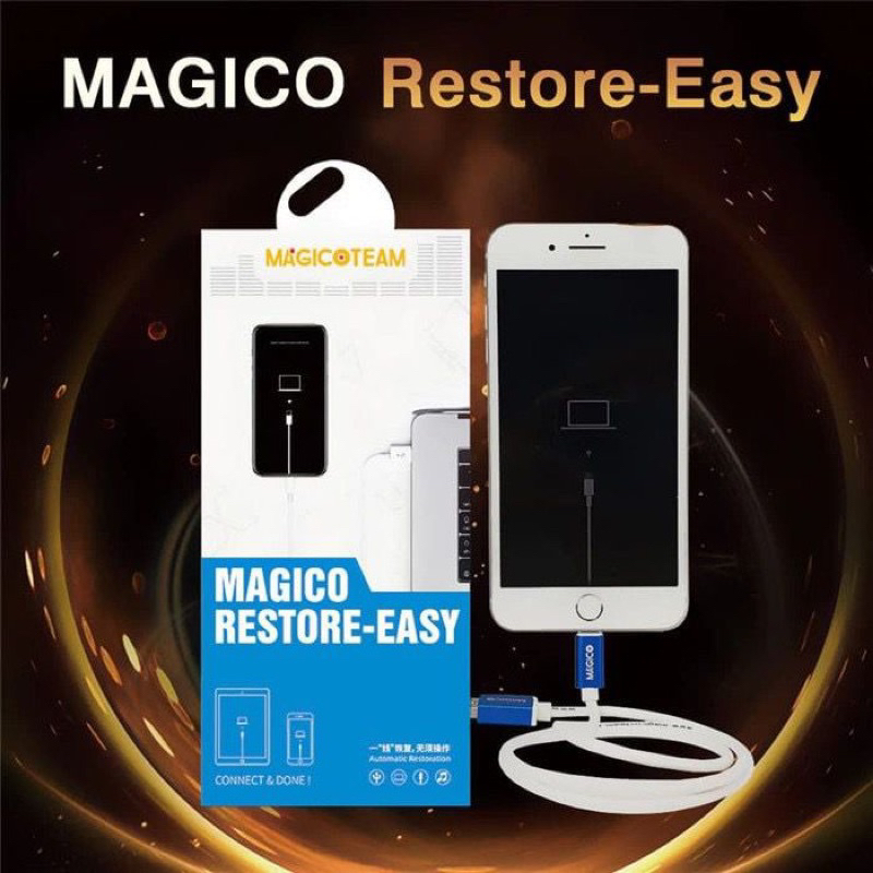 Magico RESTORE DATA CABLE EASY USB TO LIGTNING IPHONE/IPAD CABLE MAGICO ...