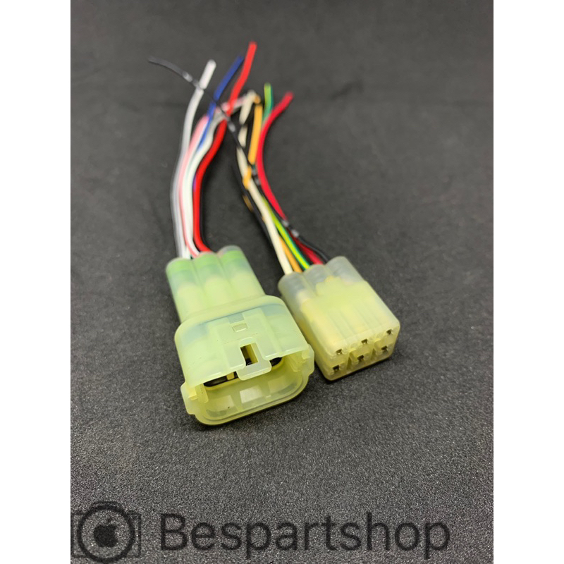 Kawasaki DLC CABLE SOCKET PIN 6 SET MALE FEMALE DLC SOCKET RESET DLC ...