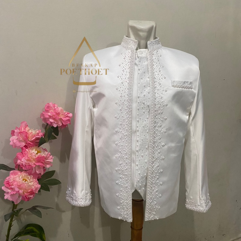 PUTIH Ready Bridal Suit/Bride's Suit For The white Wedding Ceremony ...
