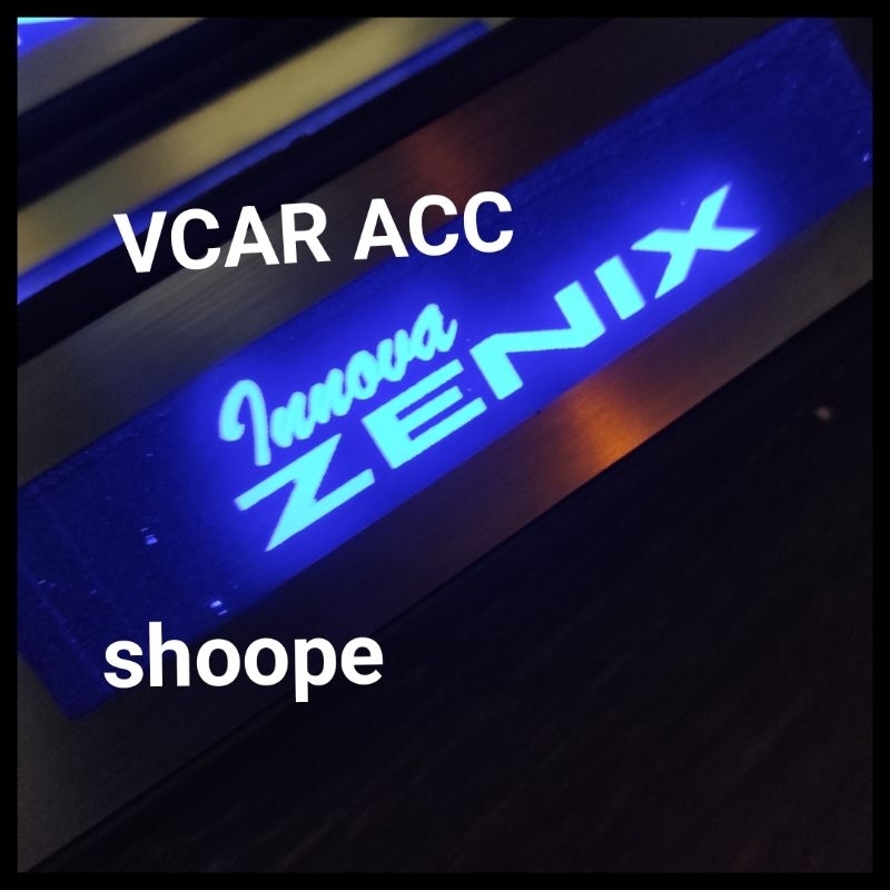 Toyota innova innova innova ZENIX 2023 car door side sill plate lights ...