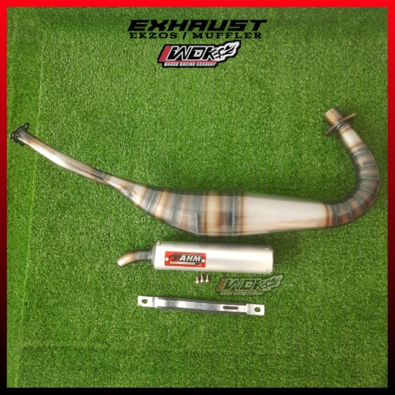 Ahm exhaust Suzuki RGV, Suzuki RGX Repsol/AHM ekzos Suzuki RGV, Suzuki RGX Repsol | Shopee Malaysia