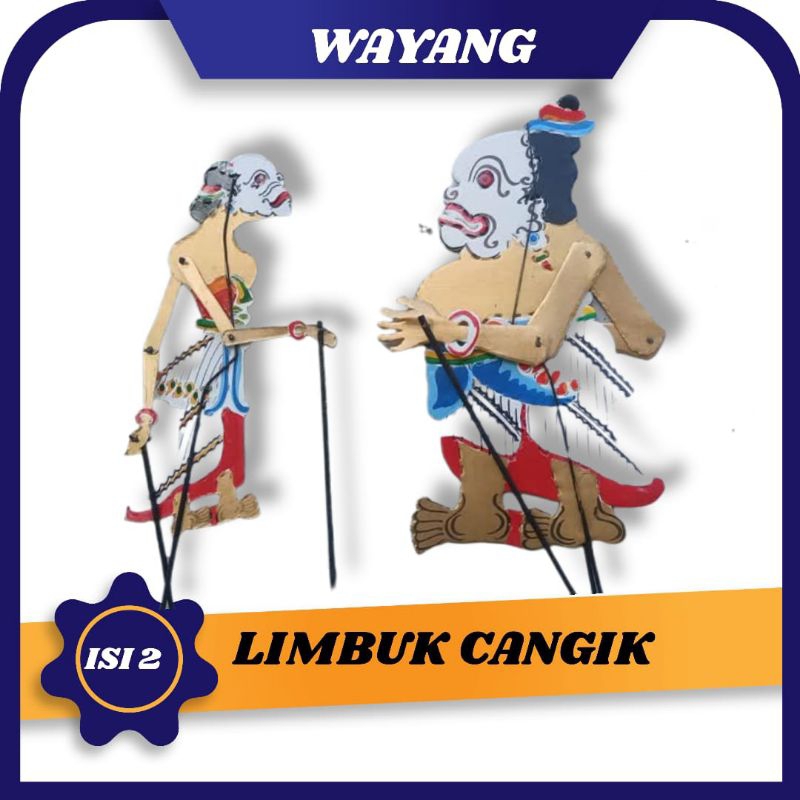 Limbuk And CANGIK Package Contains 2 Puppet Characters, Puppet Leather ...