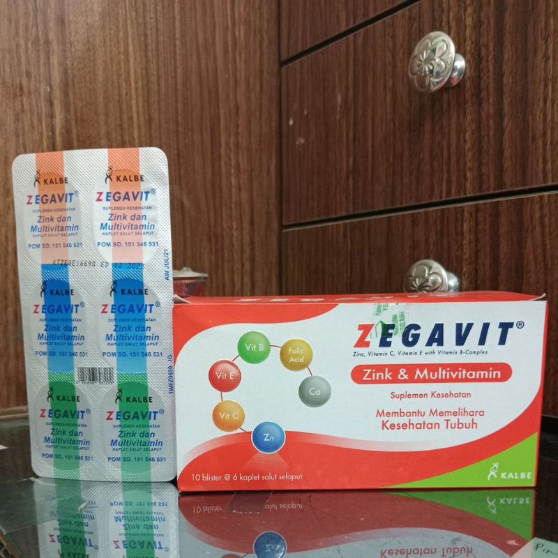 Zegavit (1 strip 6 Tablets) | Shopee Malaysia
