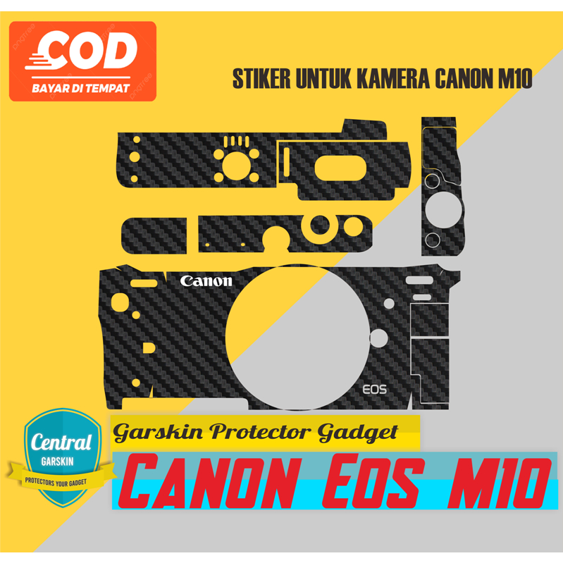 Canon Eos M10 01 Camera Wrap Casing/Case Skin Wrap CUSTOM Sticker ...