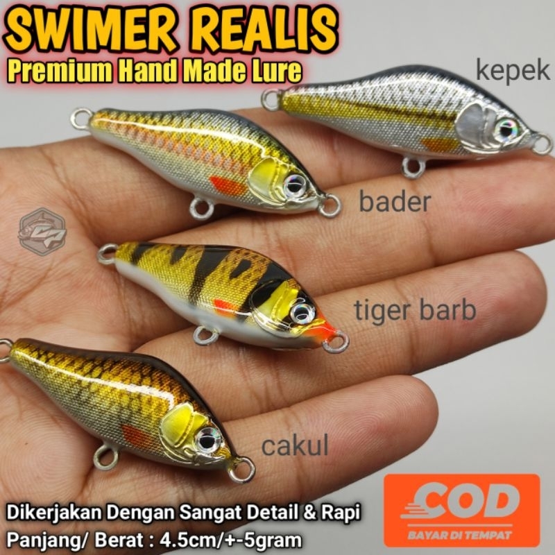 Swimmer Bait Lure looks like real fish / Sinking Pencil / Swimbait ...