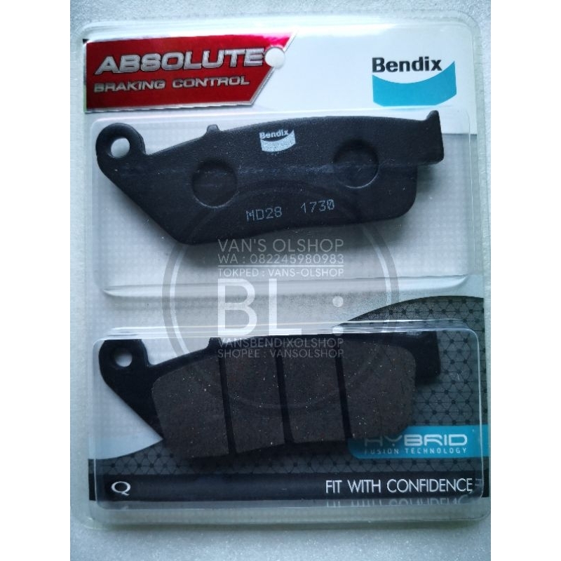 Bendix Metal King Brake Pads for Original Honda Forza 250 Front Brakes ...