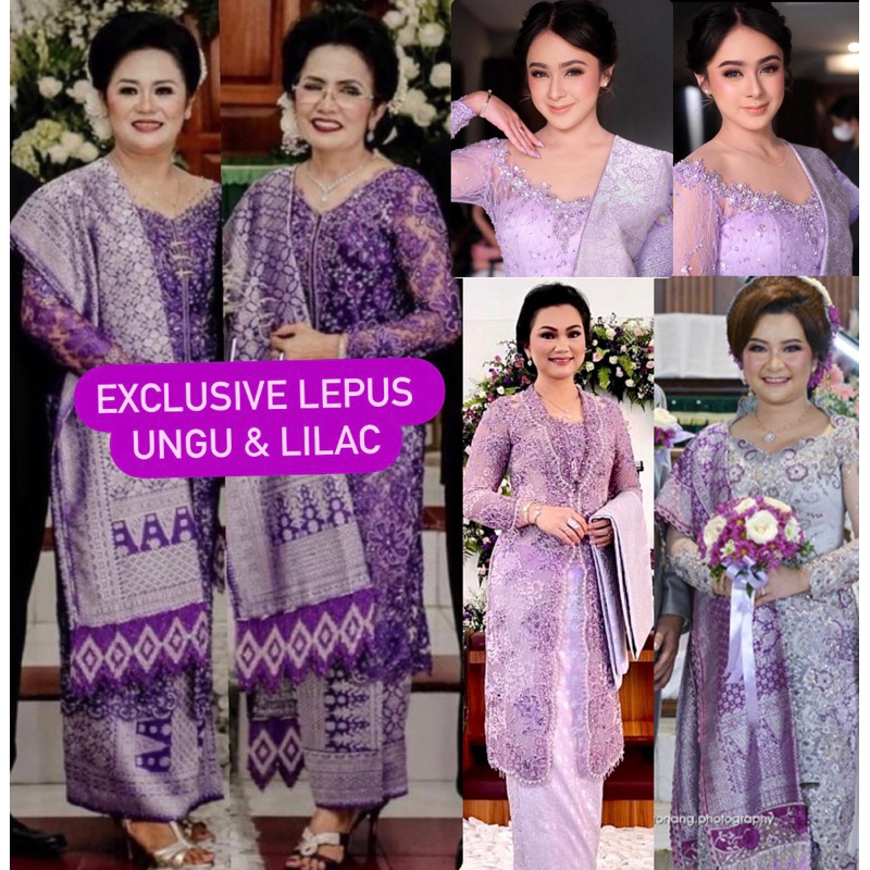 UNGU Purple & Lilac Tille ORI Songket/Original palembang Woven Songket ...