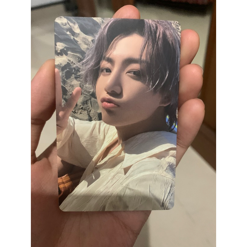 Photocard Jungkook Butter Peaches BTS JK (Unofficial) | Shopee Malaysia