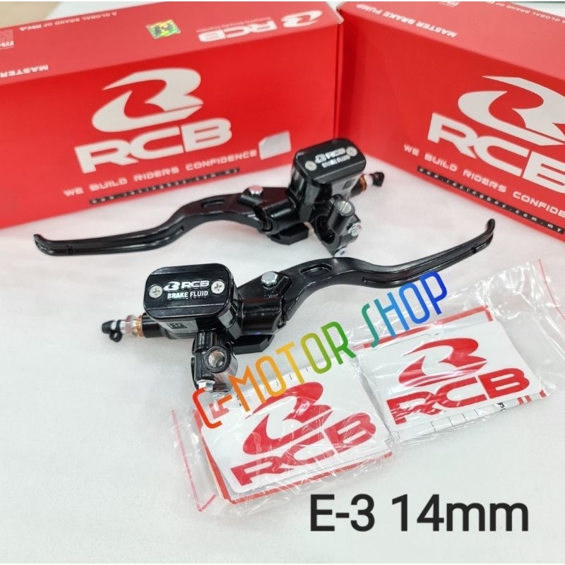 Brake MASTER RCB E3 E 3 BOX 14MM PAIR LEFT RIGHT NMAX OLD NMAX NEW PCX ...