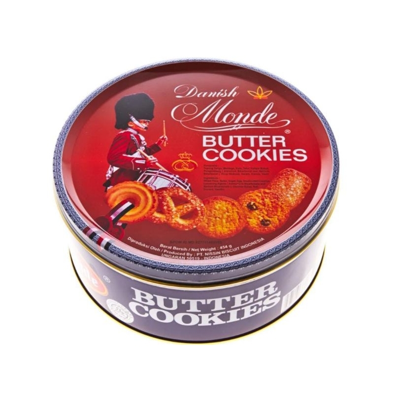 Monde Butter Cookies 454gram/Biscuit Monde Butter Cookies Danish 454gr ...